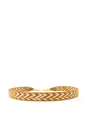 Hermès 2019 Sangle Zigzag Bag Strap - Brown