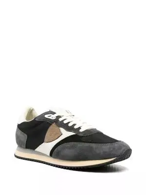 Philippe Model Logo-patch Panelled Sneakers - Blue