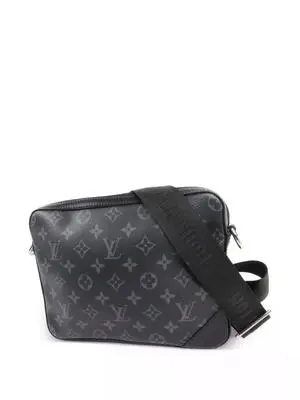 LOUIS VUITTON Trio Messenger Monogram Eclipse Clutch Bag