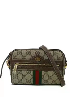 Gucci Mini Ophidia Gg Supreme Crossbody Bag