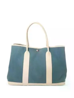 Hermès 2015 Pm Garden Party Tote Bag - Blue