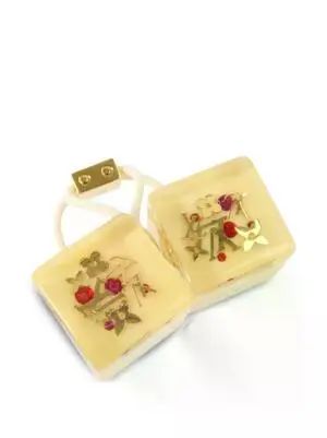 LOUIS VUITTON Hair Cube Hair Tie - Neutrals