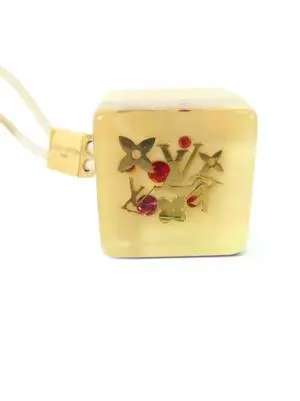LOUIS VUITTON Hair Cube Hair Tie - Neutrals