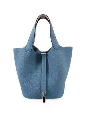 Hermès Picotin Lock Pm Tote Bag - Blue