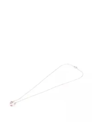 LOUIS VUITTON Logo-pendant Sapphire Necklace