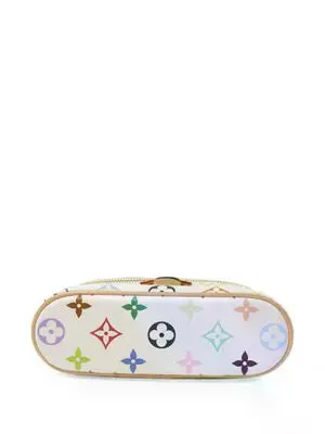 LOUIS VUITTON Monogram Multicolore Vanity Shoulder Bag - White