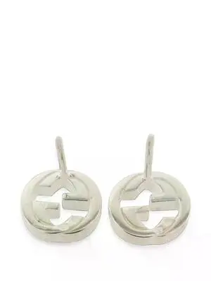 Gucci Interlocking G Earrings - Silver