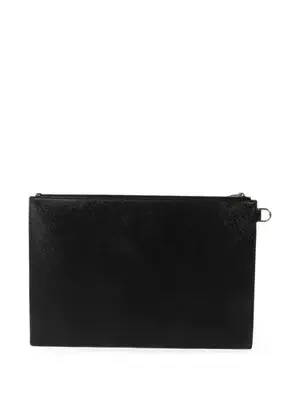 Givenchy Logo-print Leather Clutch Bag