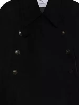 7 For All Mankind Double-breasted Cape