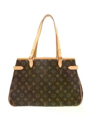 LOUIS VUITTON 2006 Monogram Batignolles Horizontal Tote Bag - Brown