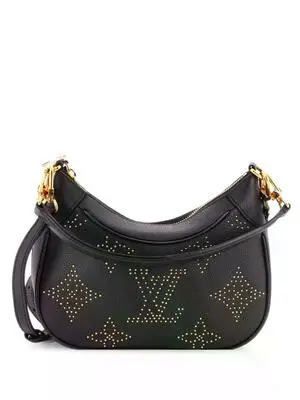 LOUIS VUITTON Bagatelle Nm Handbag Studded Monogram Giant Leather Shoulder Bag