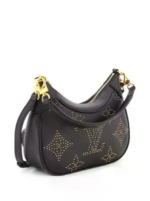 LOUIS VUITTON Bagatelle Nm Handbag Studded Monogram Giant Leather Shoulder Bag