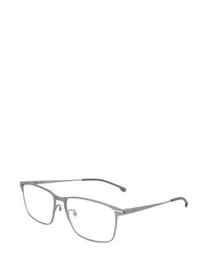 BOSS Rectangle-frame Glasses - Grey