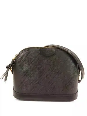 LOUIS VUITTON Mini Epi Alma Shoulder Bag - Black