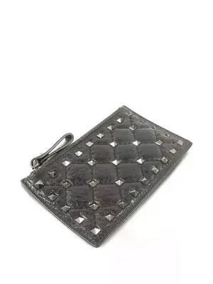 Valentino Garavani Rockstud Spike Quilted Card Case