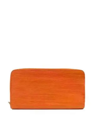LOUIS VUITTON Epi Zippy Wallet - Orange