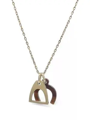 Hermès Amulette Equestre Pendant Necklace