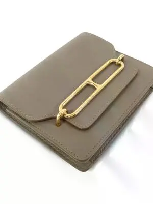 Hermès Roulis Slim Evercolor Wallet - Grey