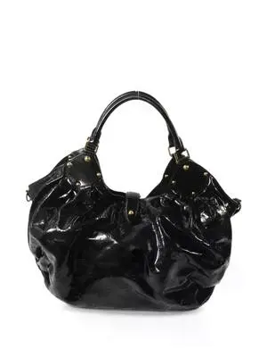 LOUIS VUITTON Surya L Mahina Shoulder Bag - Black