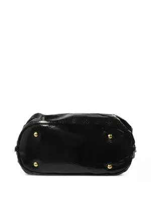 LOUIS VUITTON Surya L Mahina Shoulder Bag - Black
