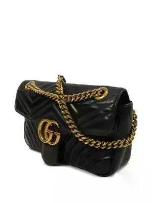 Gucci Gg Quilted Chain Shoulder Bag