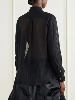 Comme Des Garçons Georgette Shirt
