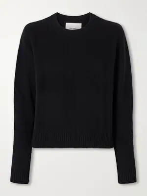 LISA YANG Mable Cashmere Sweater - Black