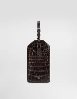 Dolce & Gabbana Alligator Eyewear Case Wallets And Small Leather Goods - Brown