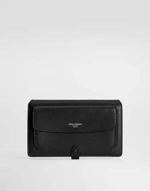Dolce & Gabbana Calfskin Crossbody Minibag Crossbody Bags - Black