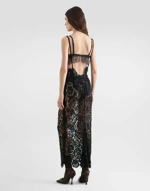 Dolce & Gabbana Lace Dress Collection Multi-colored