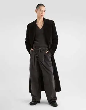Dolce & Gabbana Double-breasted Alpaca Coat Coats And Jackets