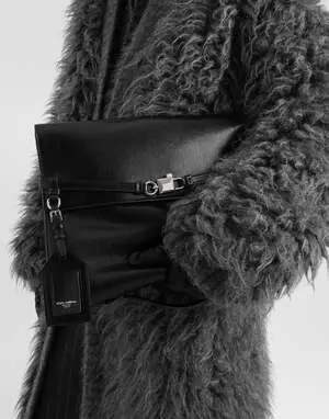 Dolce & Gabbana Lock Calfskin Clutch Bag Briefcase And Clutches