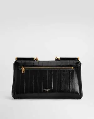 Dolce & Gabbana Medium My Sicily Eel Handbag Collection