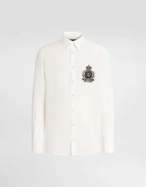 Dolce & Gabbana Crêpe De Chine Shirt Shirts - White