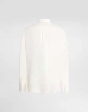 Dolce & Gabbana Crêpe De Chine Shirt Shirts - White