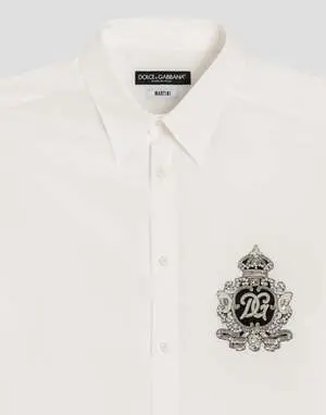 Dolce & Gabbana Crêpe De Chine Shirt Shirts - White