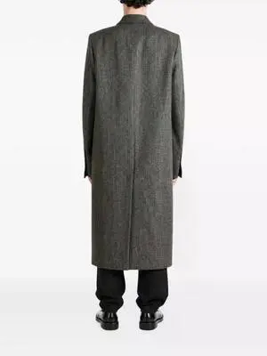 Rick Owens Concordian Single-breasted Wool Coat