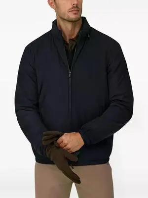 Boggi Milano Bomber In Technical Fabric B Tech