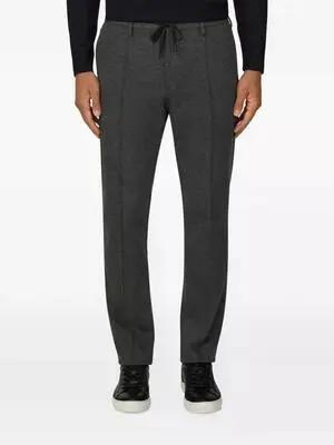 Boggi Milano Trousers In Technical Jersey