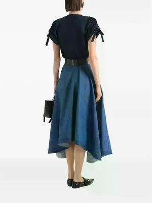 Givenchy T-shirt In Cotton With Bows