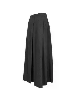 Emporio Armani Pleated Maxi Skirt