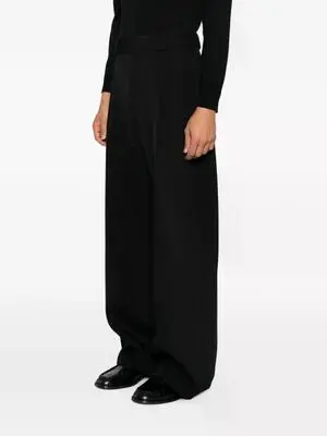Balenciaga Pleated Wide-leg Trousers