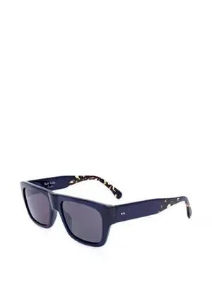 Paul Smith Square-frame Tortoiseshell-effect Sunglasses - Blue