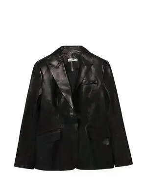 Simkhai Iressa Leather Blazer
