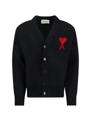 AMI Paris Wool Cardigan