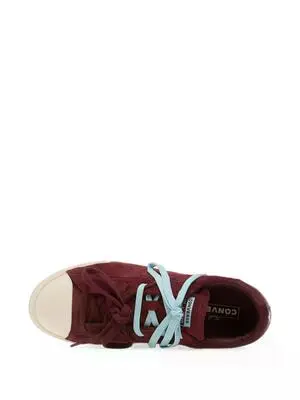 CONVERSE Chuck Taylor Suede Sneakers - Red