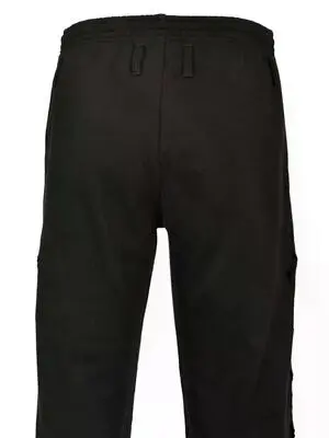 MASU Heart-hole Logo-print Track Pants