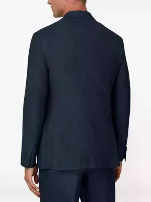 Boggi Milano Suit In Super 130 Wool Pinstripe