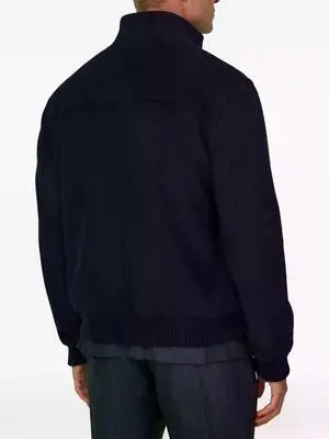 Boggi Milano Jacket Padded In Wool Cashmere