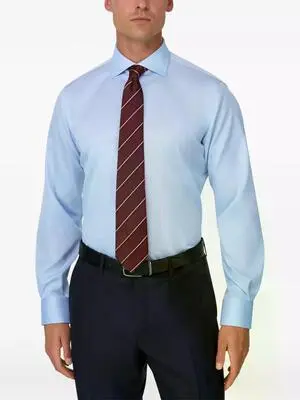 Boggi Milano Checked Cotton Non-iron Regular-fit Shirt